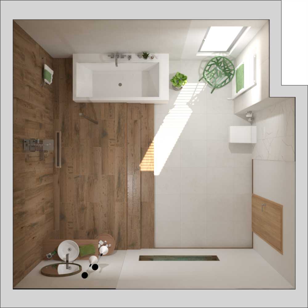 Wooden Bathroom | ViSoft360